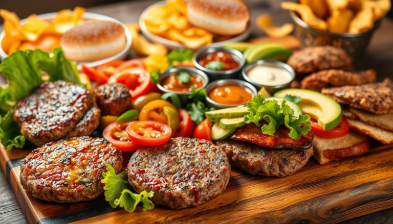 How to Craft Your Own Burger Charcuterie Board at Home